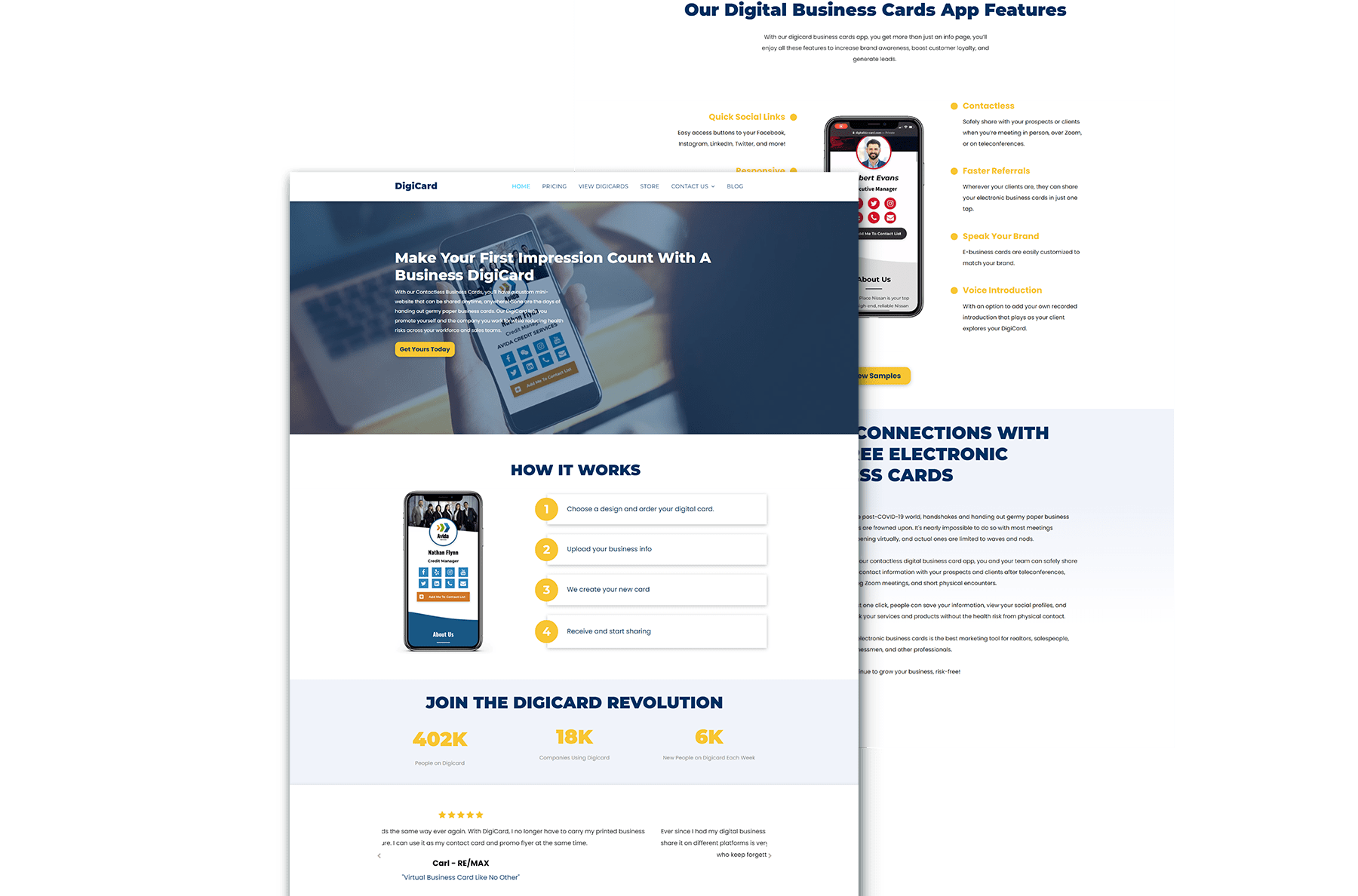 DigiCard | Digital Business Card Portfolio | Tulumi